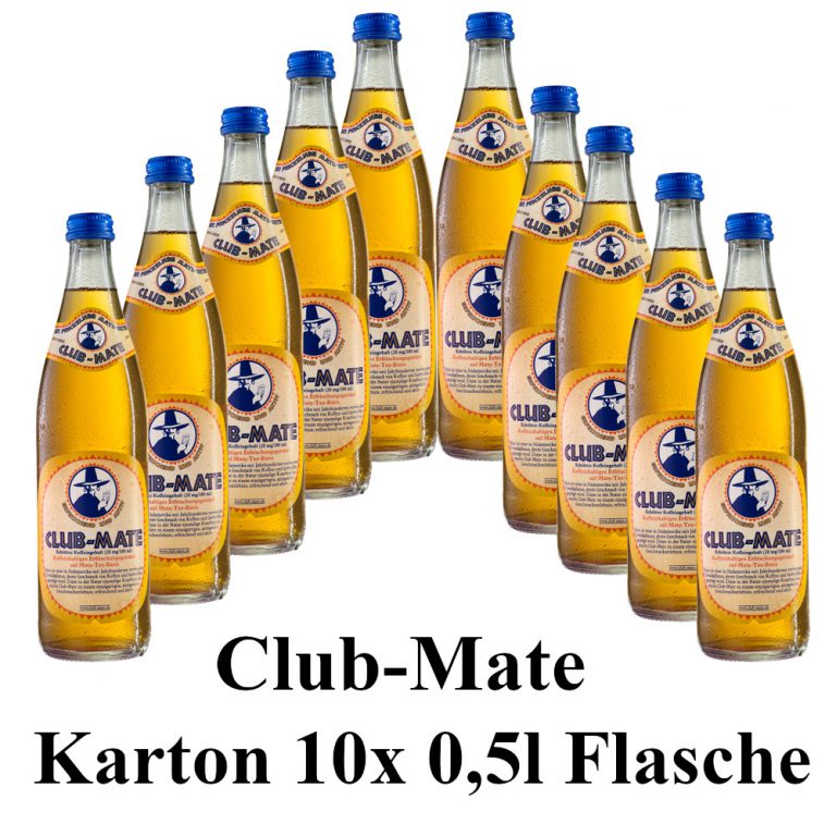 Mio Mio Mate Banana 10 Flaschen je 0,5l › Minigolfartikel