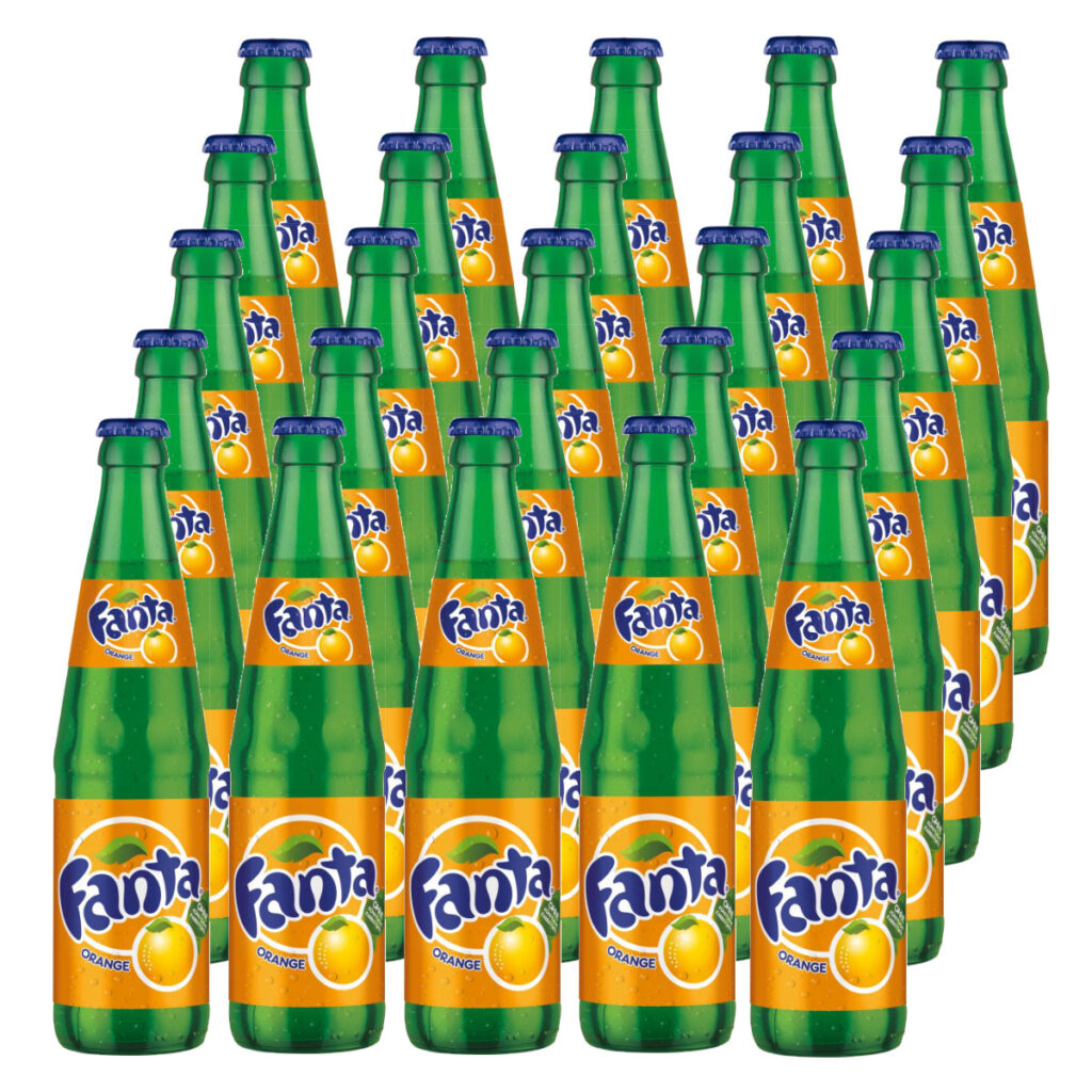 Fanta Orange 25 Flaschen je 0,33l › Minigolfartikel