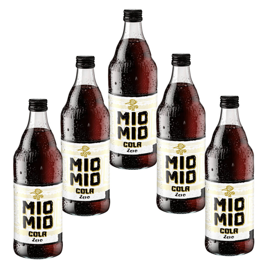 Mio Mio Cola Zero 5 Flaschen je 0,5l › Minigolfartikel
