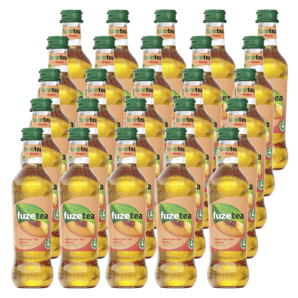 Fuze Tea Schwarzer Tee Zitrone 25 Flaschen je 0,3l › Minigolfartikel