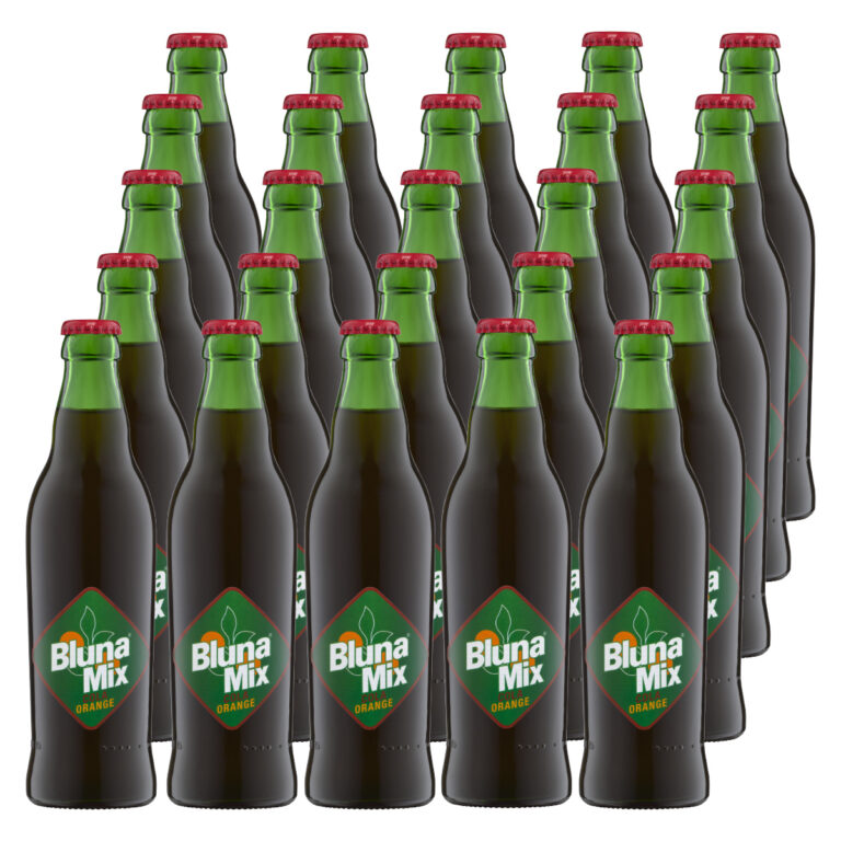 Bluna Mix Cola Orange Limonade 25 Flaschen je 0,33l › Minigolfartikel